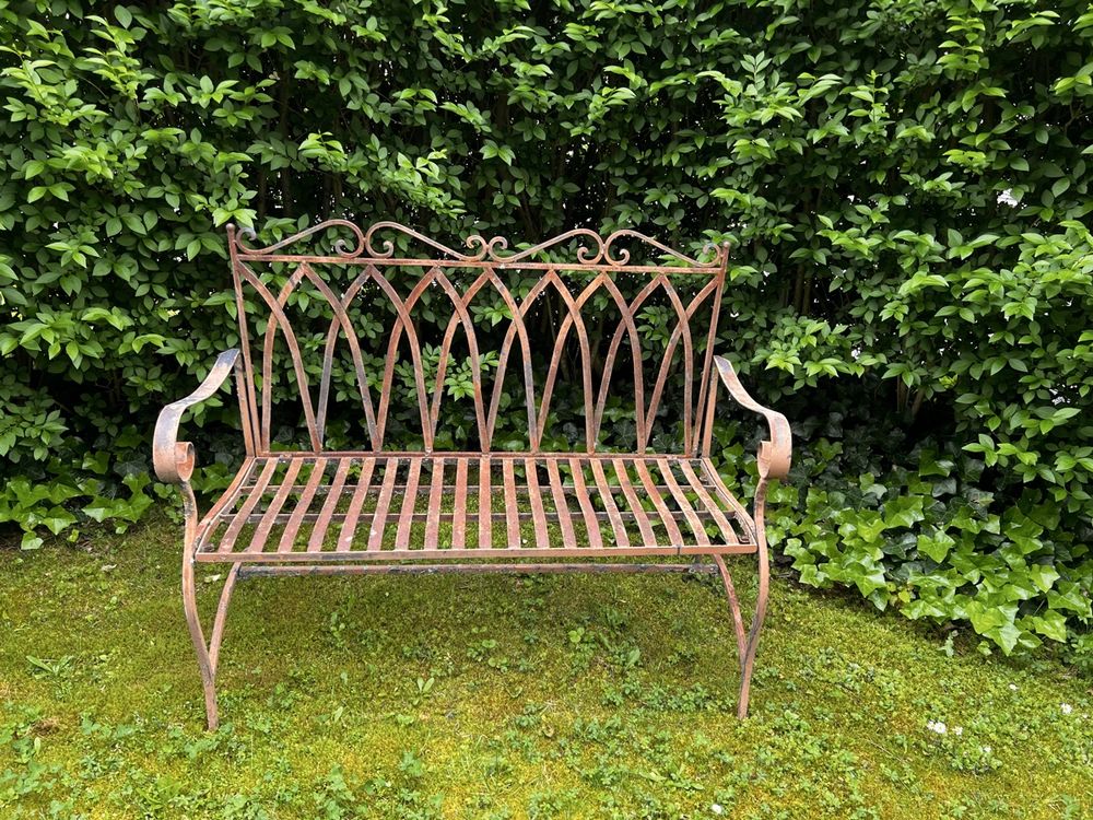 Gartenmbel Metall Vintage Wei