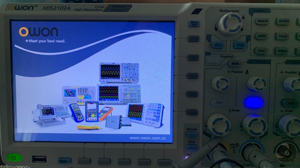Oscilloscope 12 bit - Owon XDS2102A 100MHz 1Gs/s (Gebraucht) in Baden für CHF 310 – mit ...
