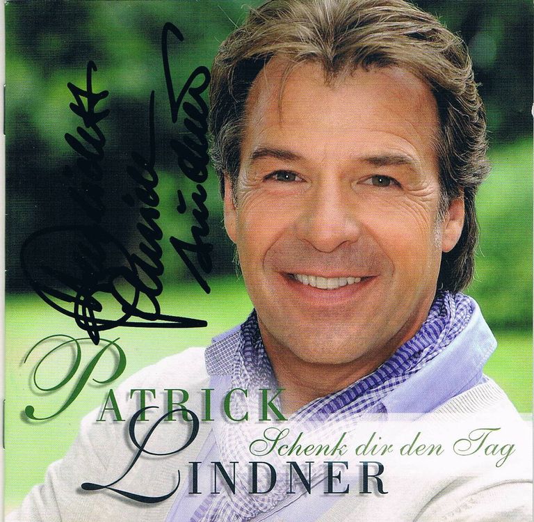 Patrick Lindner 1960- Autogramm signiert CD-Booklet 11x11cm (Gebraucht ...