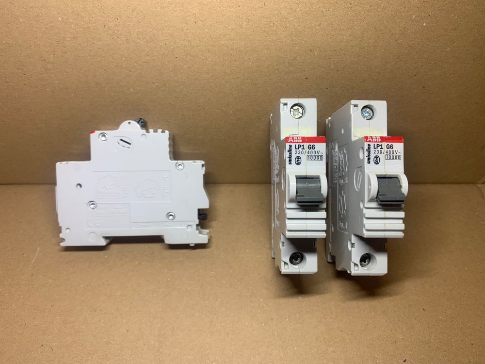 ABB SMISSLINE Sicherungsautomat, Leitungsschutzschalter LP1 (Gebraucht) in Sursee für CHF 5 ...
