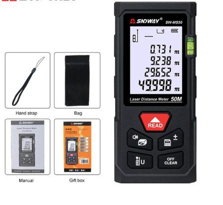 Profi Laser-Entfernungsmesser 50 Meter | Kaufen auf Ricardo