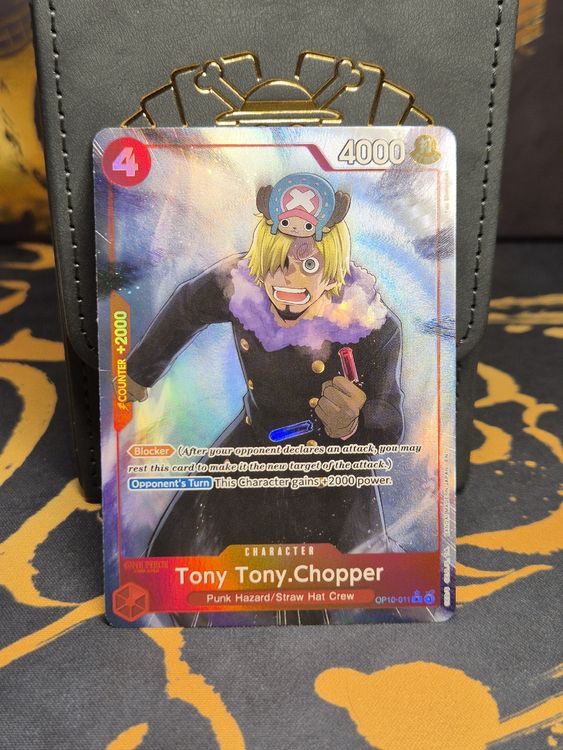 One Piece Tony Tony.Chopper (Alternate Art) R OP10-011 EN (Neu (gemäss ...