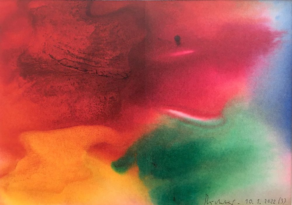 Gerhard Richter "Mood" Hochpigmentierter Farbdruck (Gebraucht) in Nennigkofen für CHF 119 – mit ...