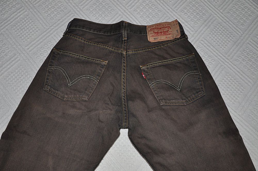 Levi's Jeans 501 braun W29 L34 | Kaufen auf Ricardo