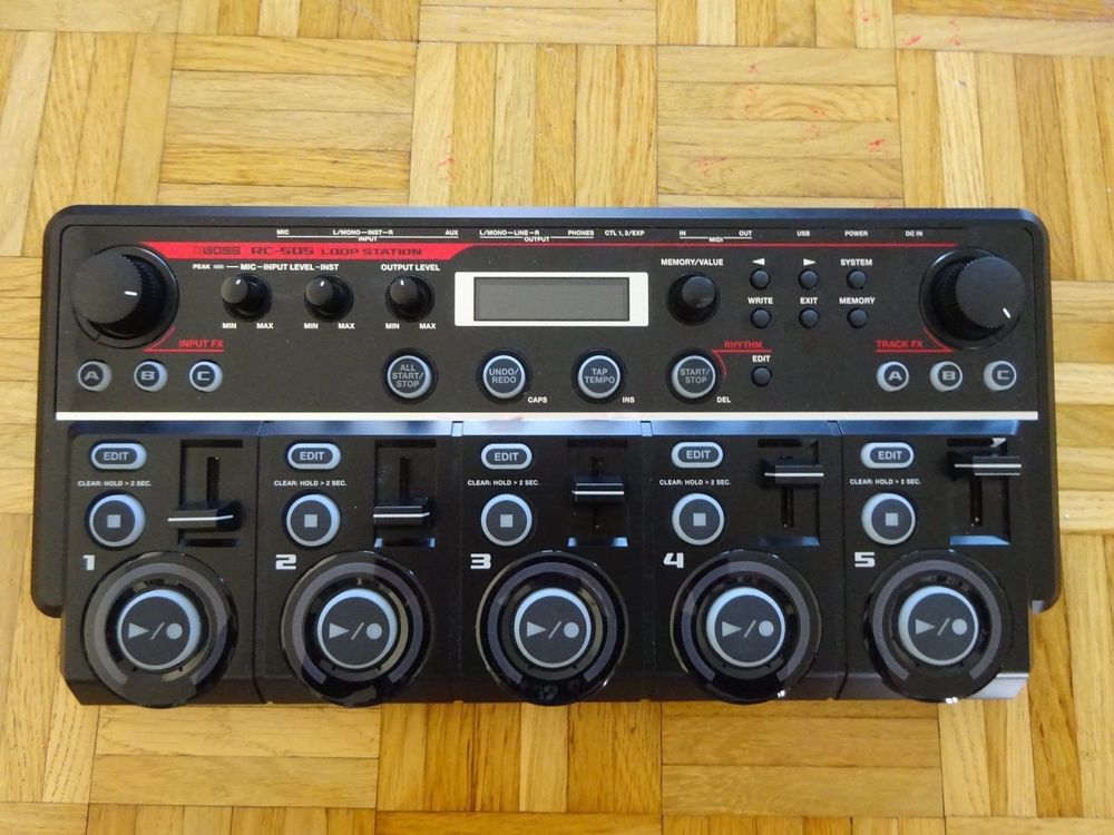 Loop Station - Boss RC 505 Loopstation inkl. Mikrofon (Gebraucht) in ...