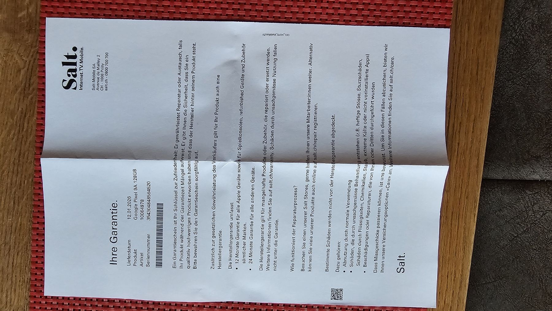 GooglePixel 9a, 128 GB, Obsidian, 6.3", 48 MP, 5G (Neu und ...