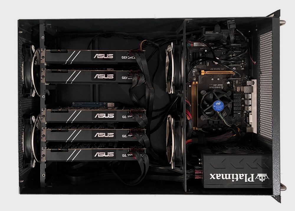 Mining Rig 5x GeForce GTX 1080 TI 11GB 200 MH/s (Gebraucht) in Chur für ...