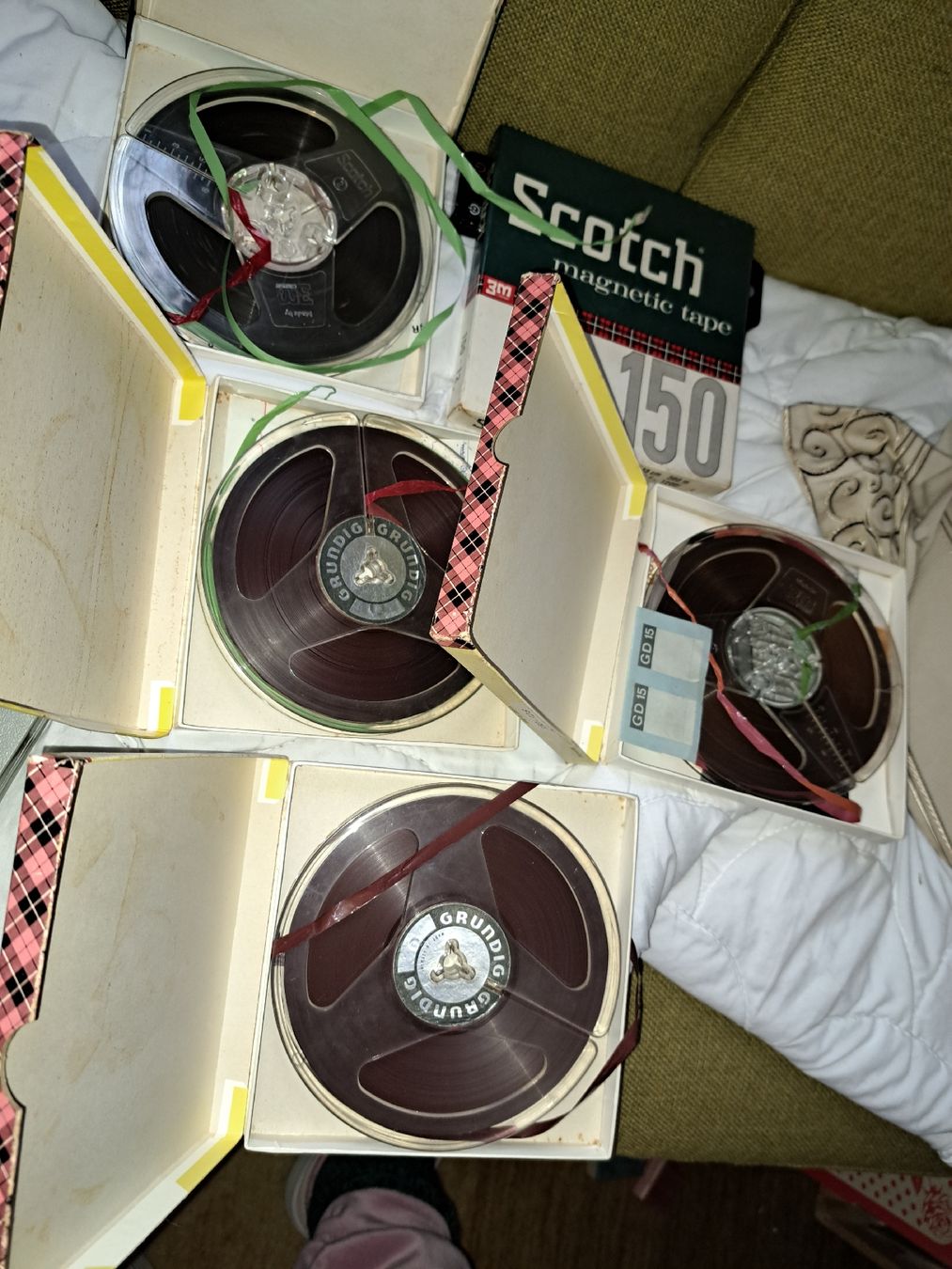 3x Tonband + 2x Scotch 150 - Rarität! Spulen (Gebraucht) in Kölliken ...