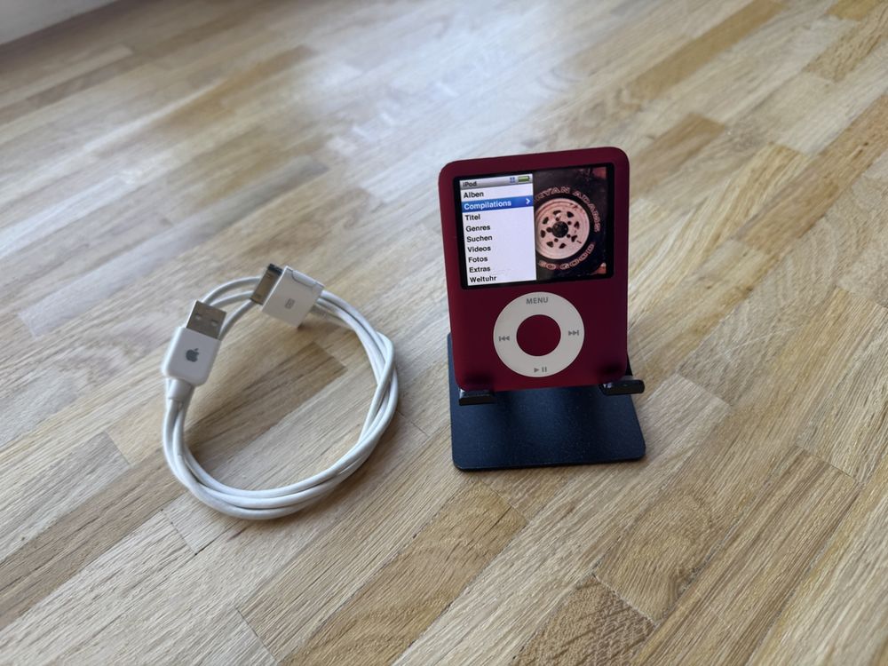 Apple iPod Nano 3 (A1236) Rot red- 8GB Special Edition 3. Ge (Gebraucht ...
