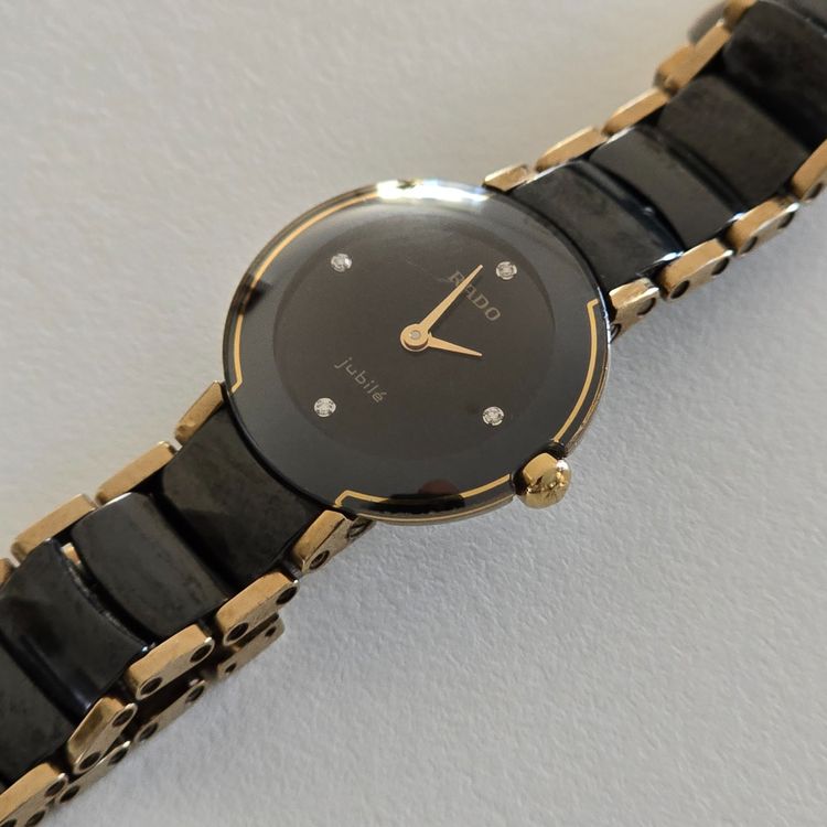 Vintage RADO mit 4 Diamanten, Keramikband (Revision Rado) (Gebraucht ...