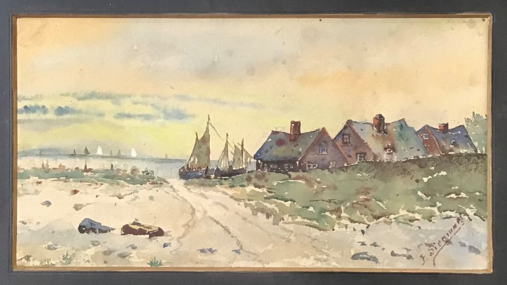 Südländische Landschaft Aquarell Unleserlich Signiert (Gebraucht) in Root für CHF 10 – mit ...