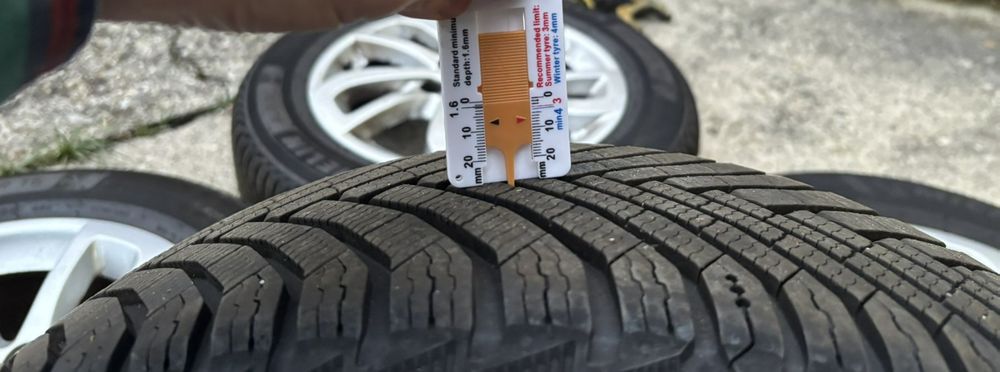 Winterreifen Michelin Alpin 7 205/60 R16 96H XL, Renault Alu (Gebraucht ...