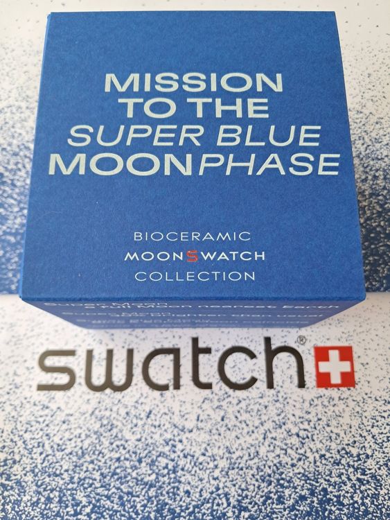 Swatch Moonswatch Mission to the super blue Moonphase | Kaufen auf Ricardo