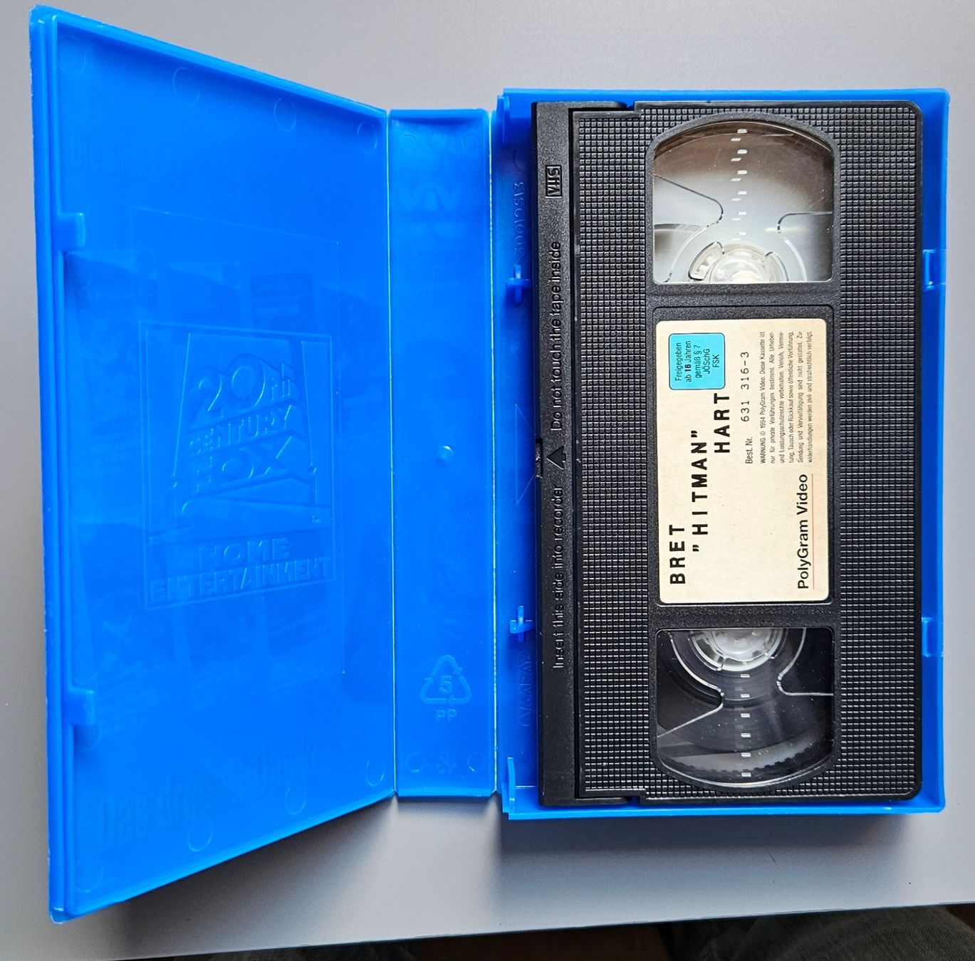 Bret "Hitman" Hart - Greatest Hits - VHS - Rarität! (Gebraucht) in ...