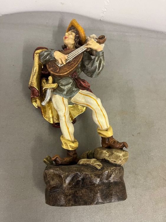 Musikant Holz geschnitzt 30cm h (Gebraucht) in Staad SG für CHF 90 ...