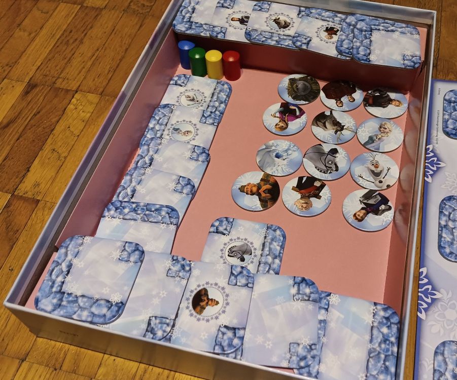 4// Junior Labyrinth Frozen ab 4 Jahren für 2-4 Spieler (Neu (gemäss ...