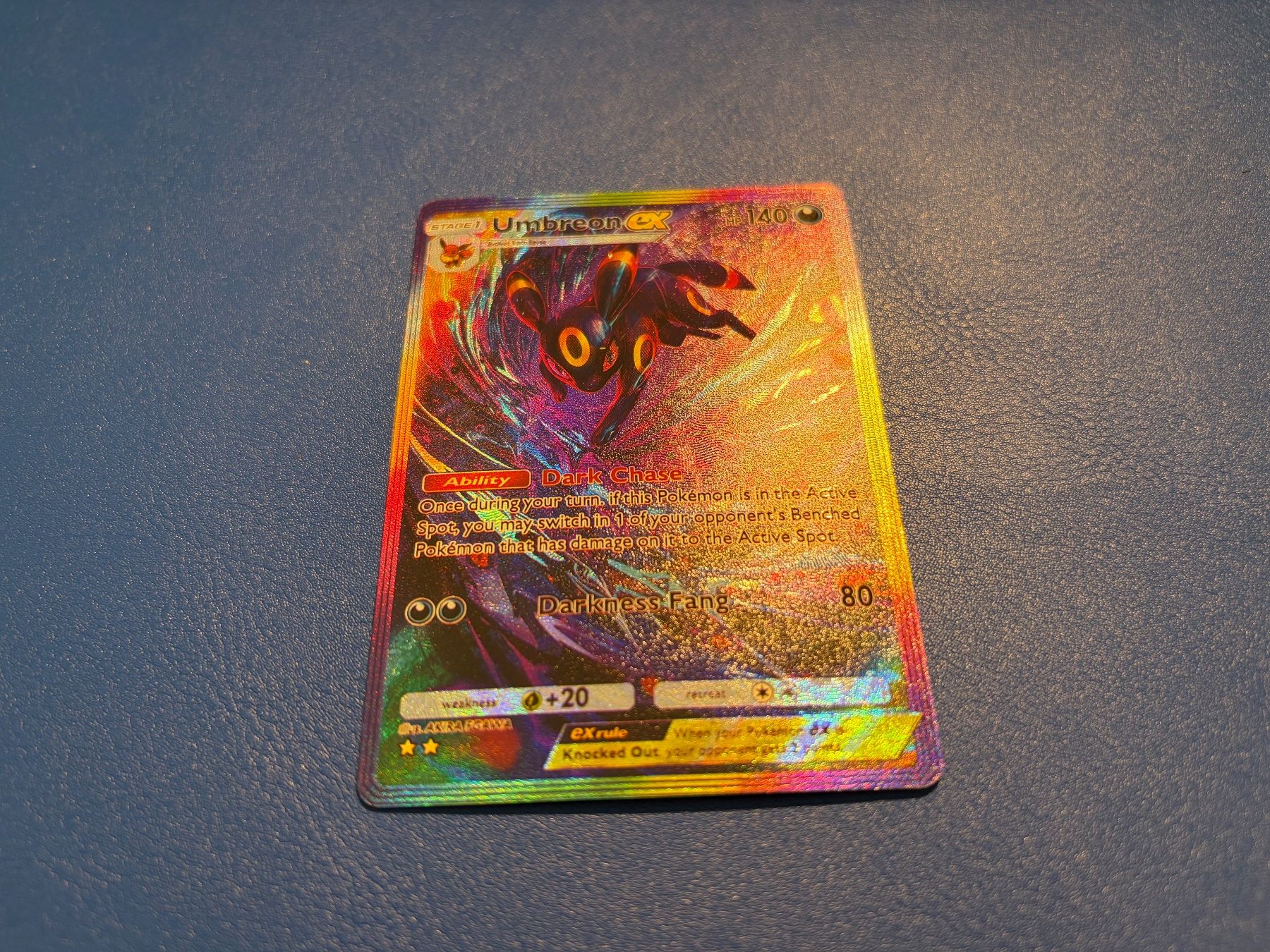 Umbreon ex Custom/Proxy SAR 2★ #208/241 TCG Pocket Pokemon (Neu (gemäss ...