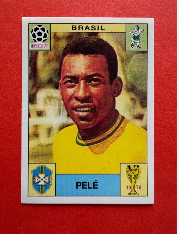 pele panini 1990 world cup story pele # 38 (Neu (gemäss Beschreibung ...