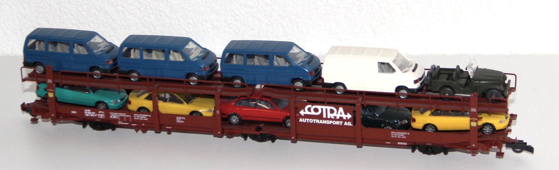 Roco 46751 - Autotransportwagen Cotra, braun. Ep. V - HO (Neu (gemäss ...
