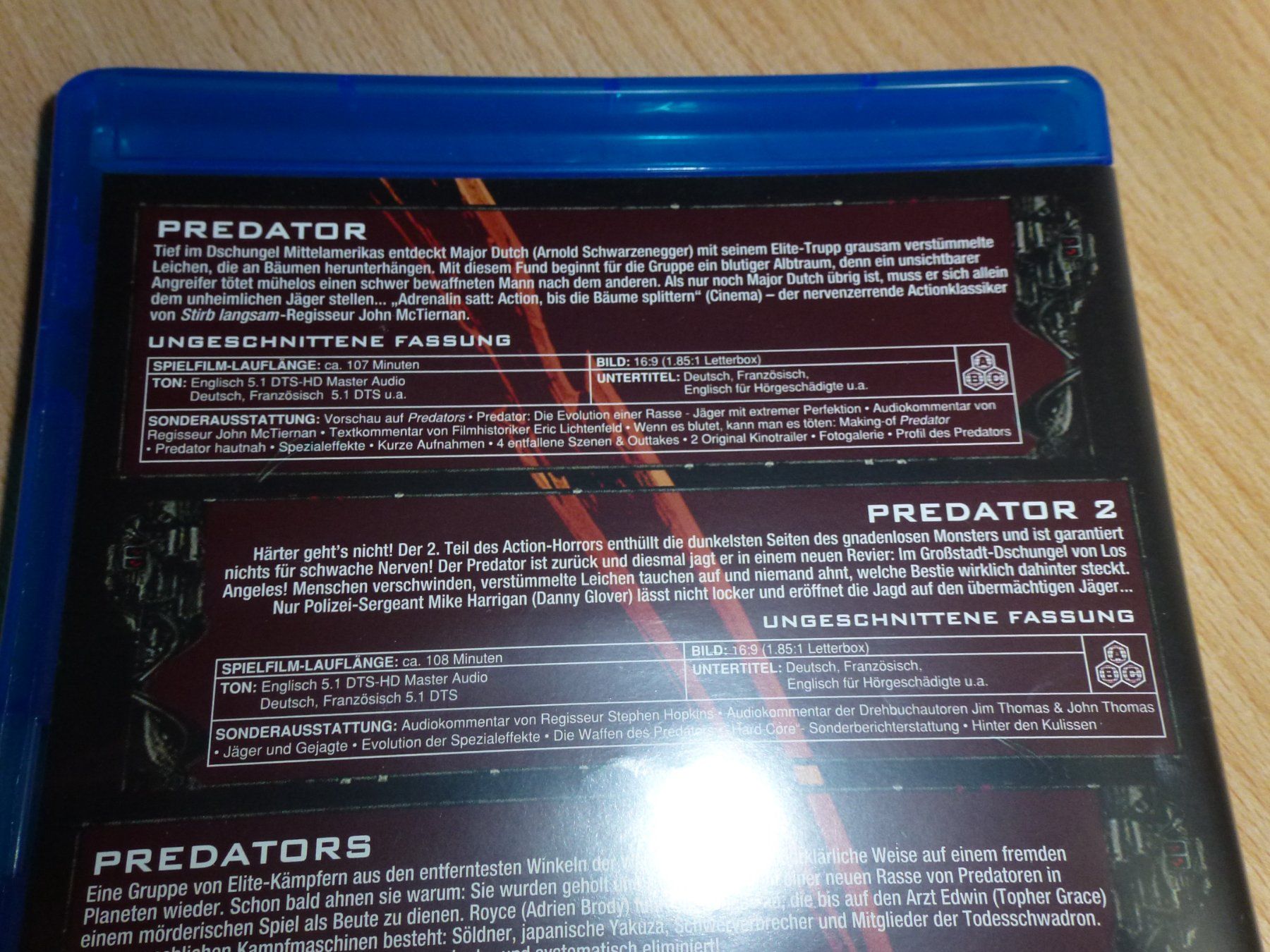 Predator Collection (Gebraucht) in Hombrechtikon für CHF 1 – mit ...