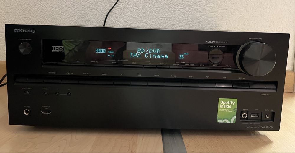 Onkyo TX-NR609 AV Receiver - Heimkino Sound vom Feinsten! (Gebraucht ...