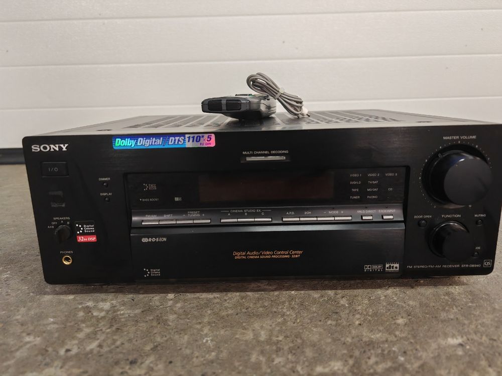 Sony Dolby Digital DTS Receiver STR-DB940 QS | Kaufen auf Ricardo