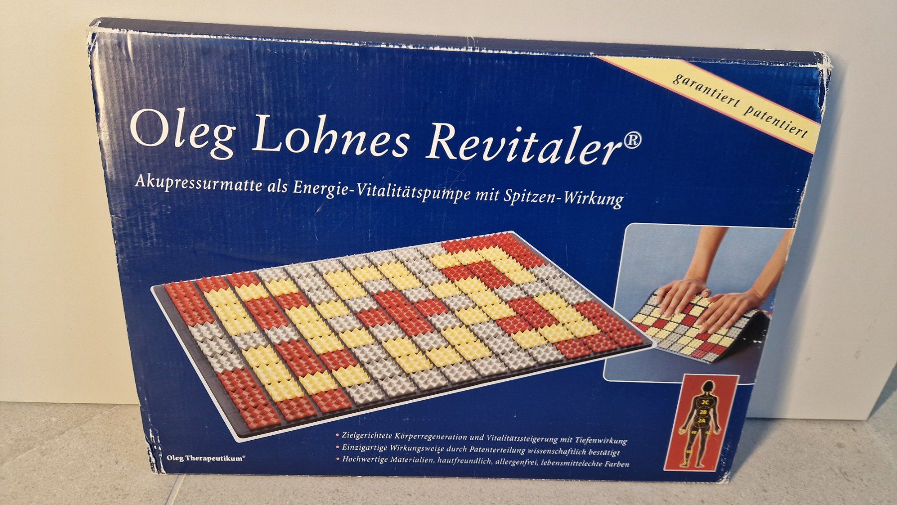 Original Oleg Lohnes Revitaler – Akupressur Massagebrett (Gebraucht) in ...