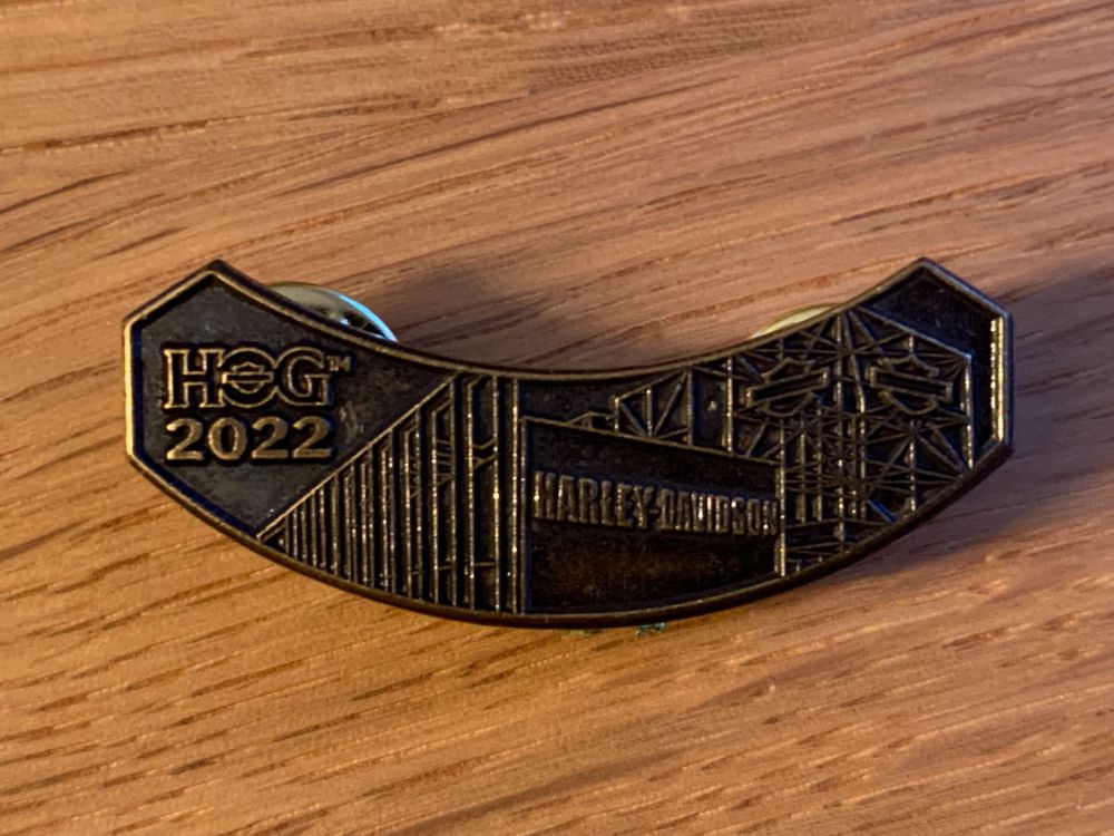 Harley Owners Group 2022 Patch und Pin, Top Zustand (Neu und ...