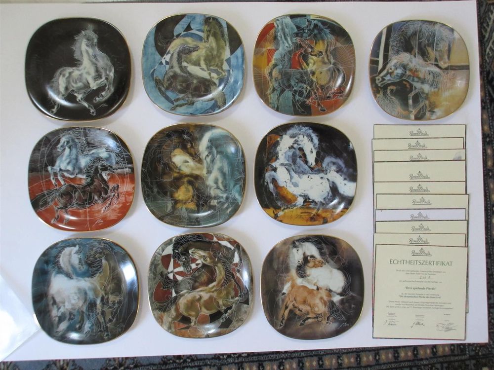 Hans Erni DYNAM. PFERDE Keramik 10 Stk. (Neu (gemäss Beschreibung)) in Weinfelden für CHF 320 ...