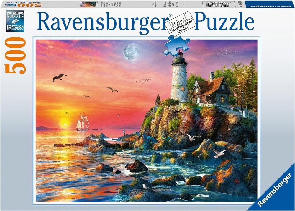 Ravensburger Puzzle -Leuchtturm am Abend | Kaufen auf Ricardo