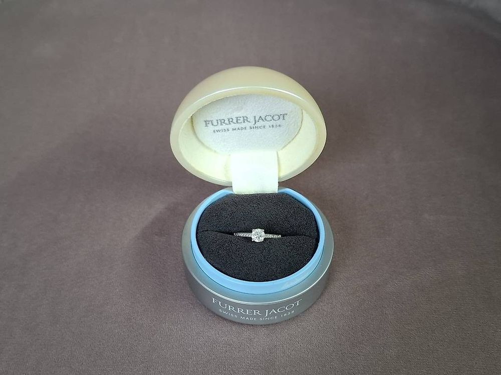 💍SOLITÄR mit GIA ZERTIFIKAT von Furrer Jacot 💎 Grösse 50 (Gebraucht) in Root D4 für CHF 2390 ...