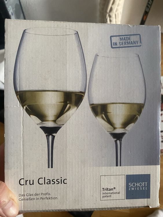 Schott Zwiesel Cru Classic Weingläser (Neu und originalverpackt) in Glattpark(Opfikon) für CHF ...