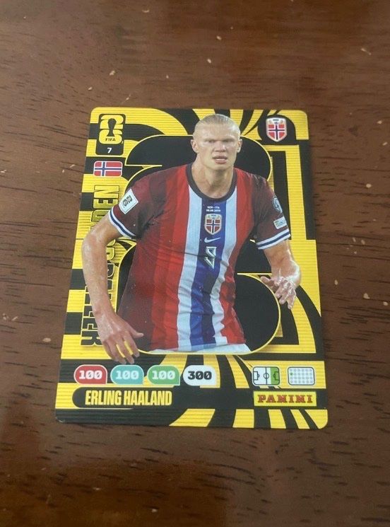 Panini WM 2026 Adrenalyn Erling Haaland Golden Baller (Neu (gemäss ...