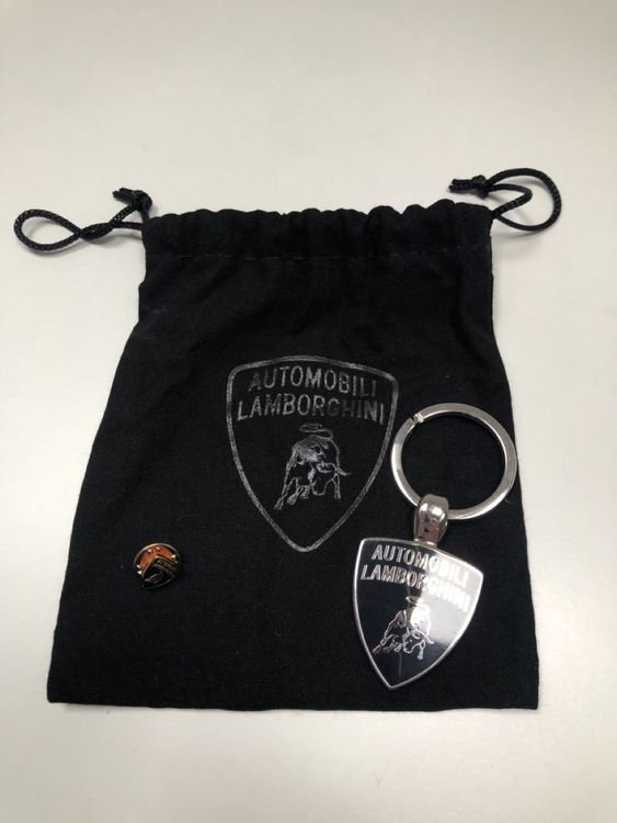 LAMBORGHINI Schlüsselanhänger + Pin Original Merchandising | Kaufen auf ...