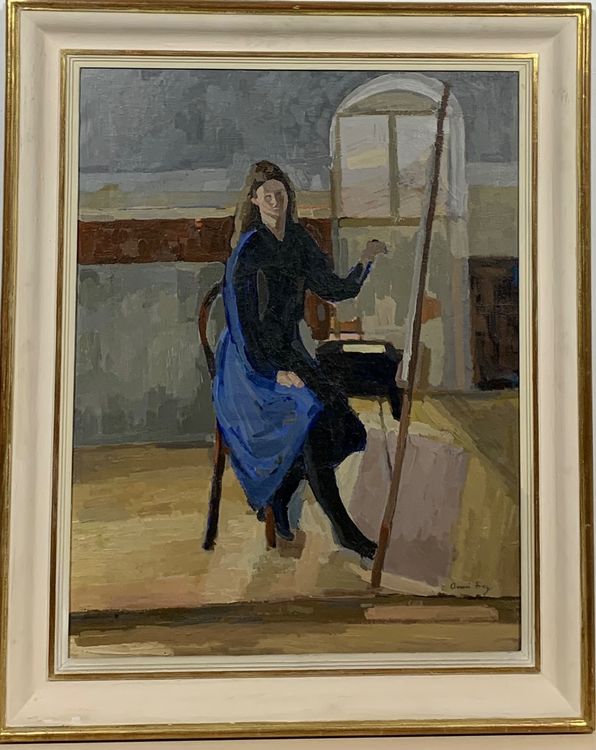 Anna Blume /Anni Frey (1912-2001)Gemälde von einer Dame (Gebraucht) in ...