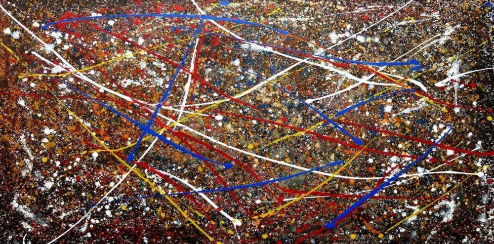 Homage of Pollock - Number 2 (Neu (gemäss Beschreibung)) in Larnaca für ...