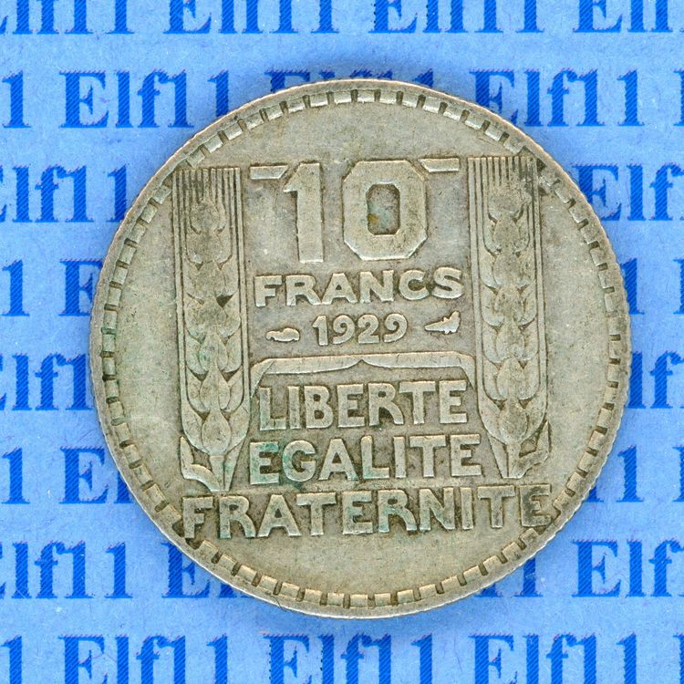 FRF__10.00 1929 ss 10 Francs (Gebraucht) in Widnau für CHF 10 – mit ...