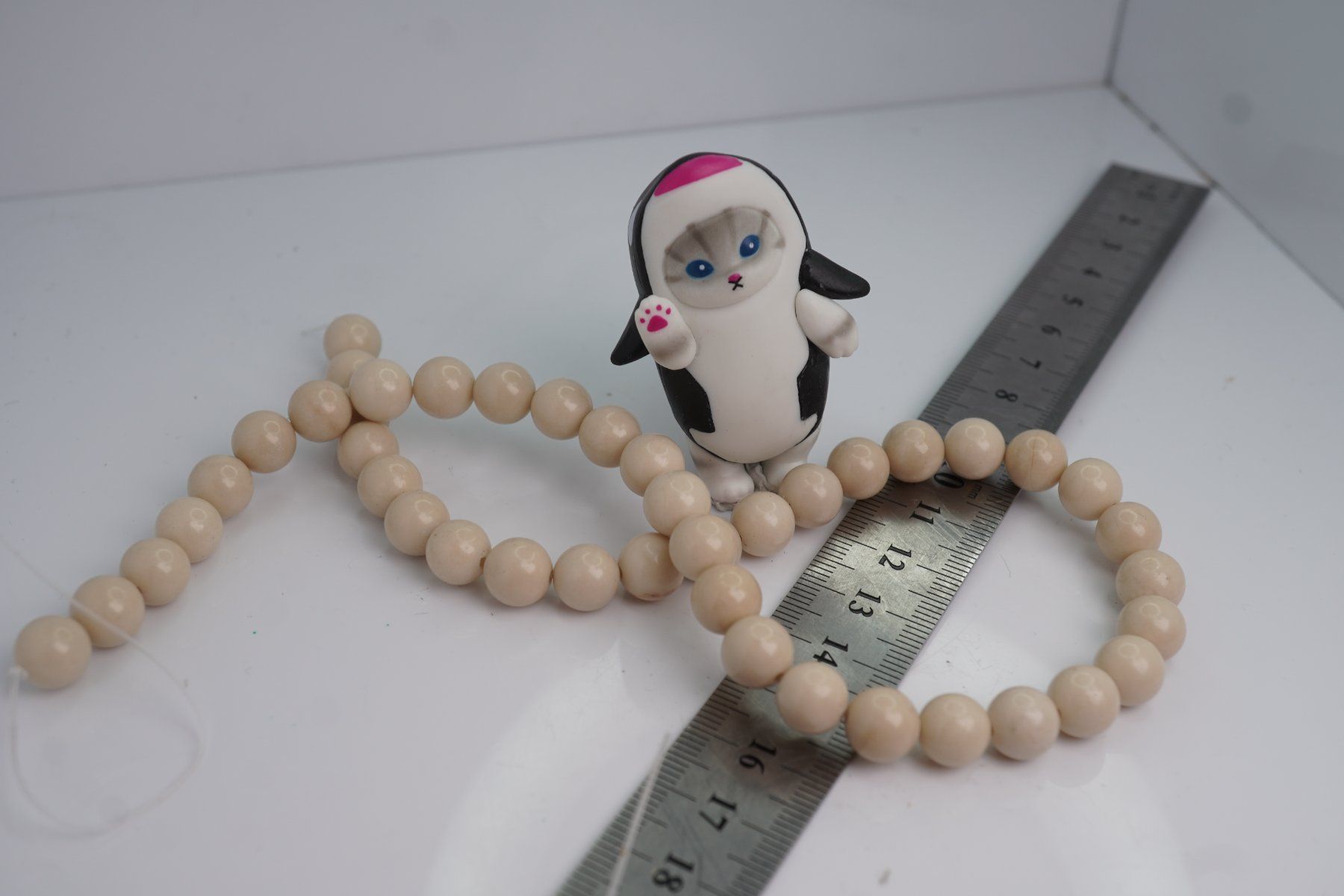 Edelweiß Jade 8mm Strang ab 1.- Auktion Verpackt (Neu und ...