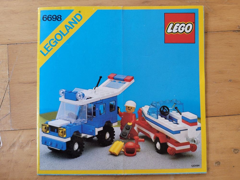 LEGO, LEGOLAND 6698, Wohnmobil mit Schnellboot (Gebraucht) in Berikon ...