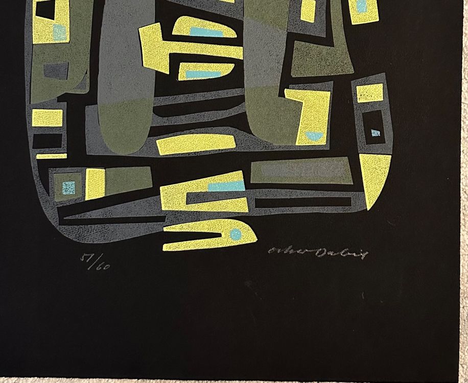 Oskar Dalvit (1911-1975) Holzschnitt Handsig | Kaufen auf Ricardo