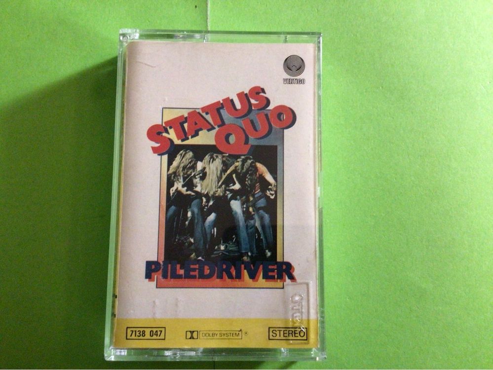 Status Quo - Piledriver MC Kassette Tape Rarität 1973 (Gebraucht) in ...