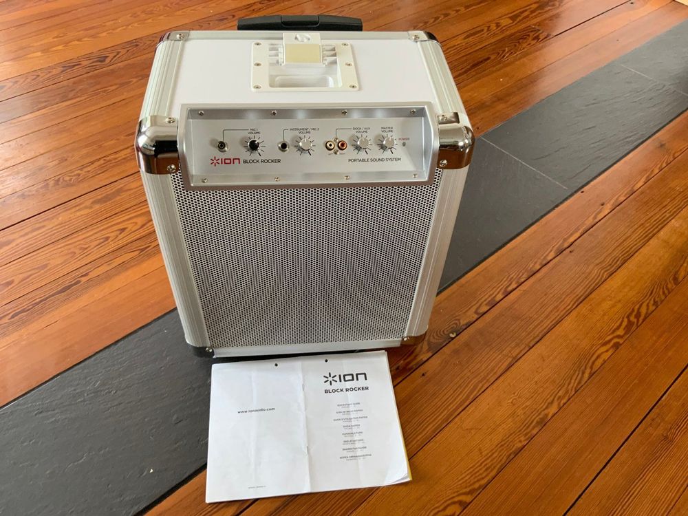 Portable Sound System ION Block Rocker, Strom+Akku | Kaufen auf Ricardo