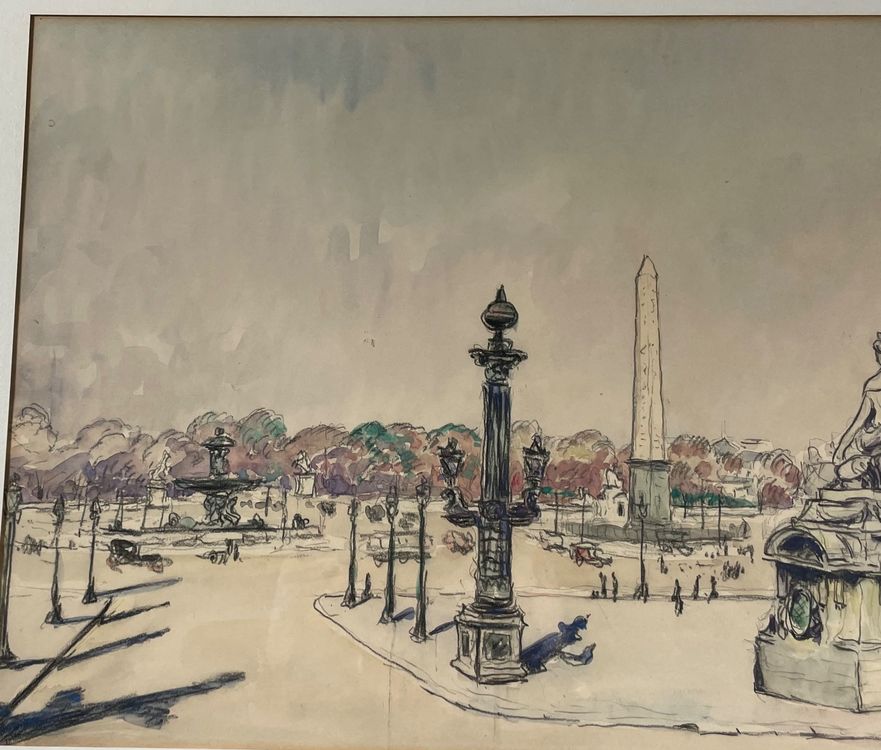 Joseph Victor Roux Champion (1871-1953) Aquarell (Gebraucht) in Root für CHF 30 – mit Lieferung ...