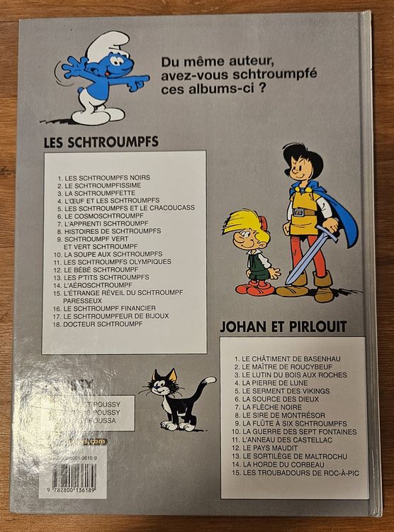 Les schtroumpfs N 12 (T.B.E.) Le bébé schtroumpf | Acheter sur Ricardo