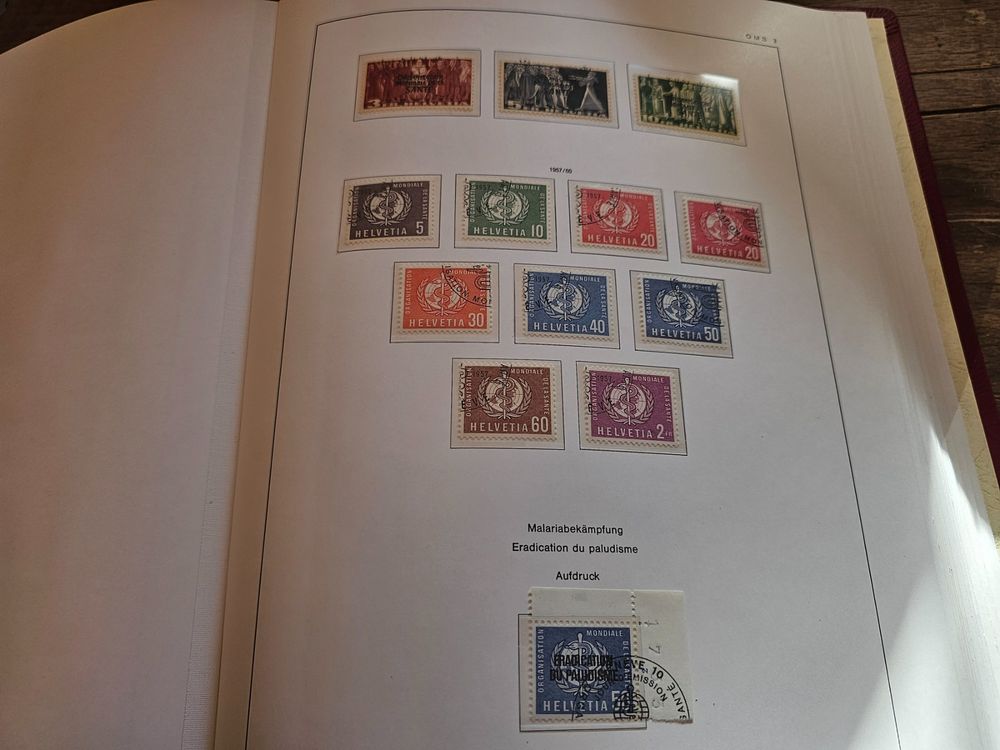 CH 1950-62 OMS N° 23-35 SBK Fr. 214.-- (Gebraucht) in Monte Carasso für ...