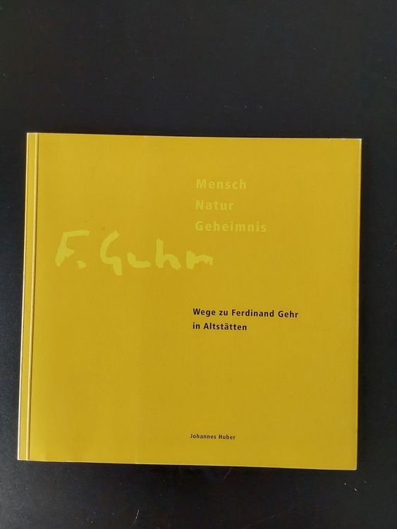 Gehr Ferdinand.Auflage 2000 Exemplare 21x21cm. Mit 44 Seiten (Gebraucht ...