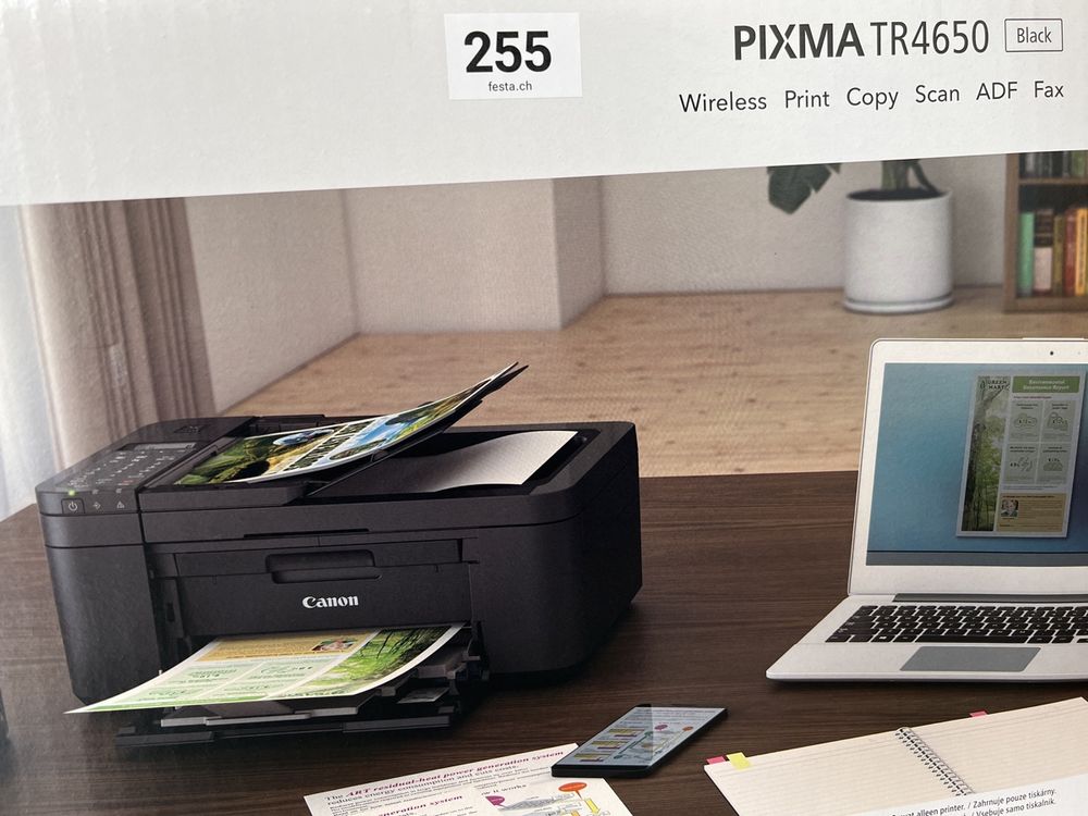 Drucker Canon Pixma TR4650, schwarz (Neu und originalverpackt) in ...