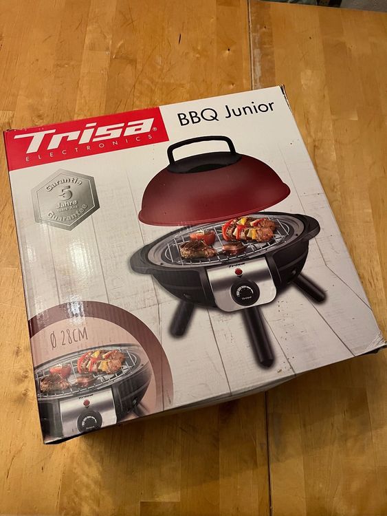Trisa Elektrogrill BBQ Junior, Rot | Kaufen auf Ricardo