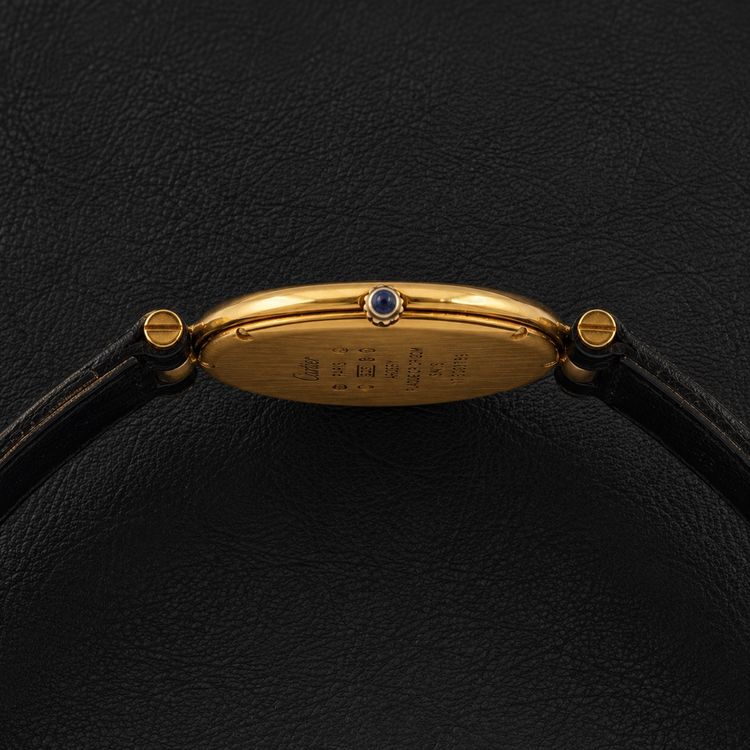 Cartier Must de Cartier Vendôme Black Dial – Ultra Thin (Gebraucht) in ...