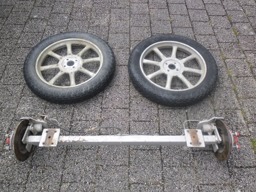 Achse mit Scheibenbremse inkl. Räder (Gebraucht) in Büren SO für CHF 50 ...